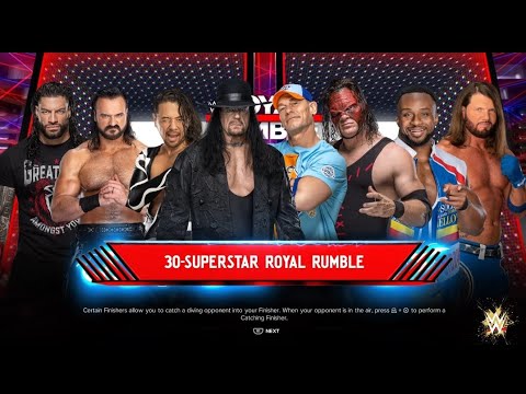WWE 2025 ROYAL RUMBLE MATCH 😱 JHON CENA S LAST ROYAL RUMBLE MATCH IN HD ...