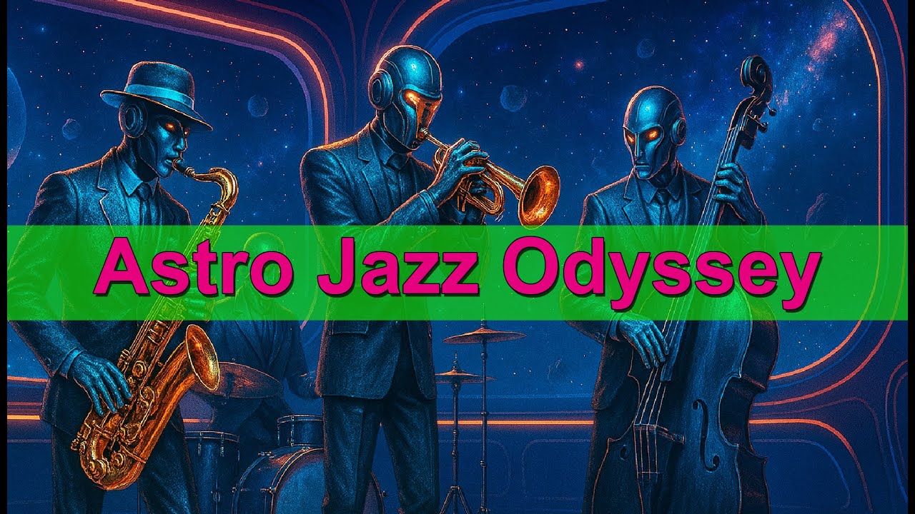Astro Jazz Odyssey 🎷 A Cosmic Journey Through Space & Sound 🚀 - YouTube