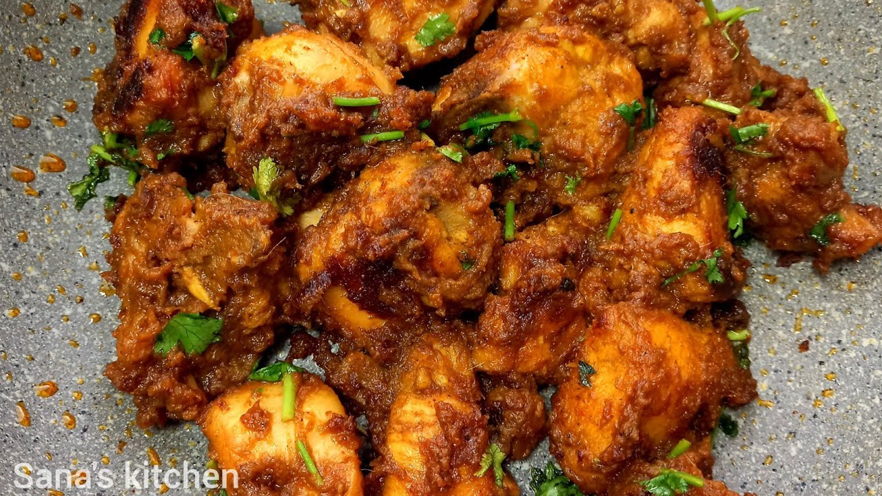 Chicken Dry Fry | Chicken Fry Recipe - YouTube