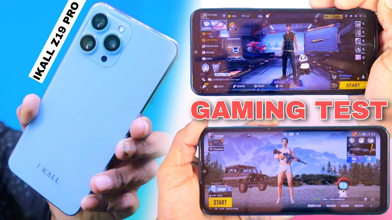 Ikall Z19 Pro Gaming Test | ikall z19 pro pubg test Heating Battery ...