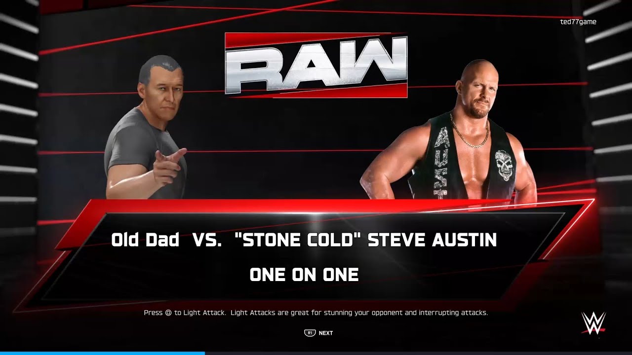 Old Dad vs. “Stone Cold” Steve Austin – RAW Turns to Rumble - YouTube