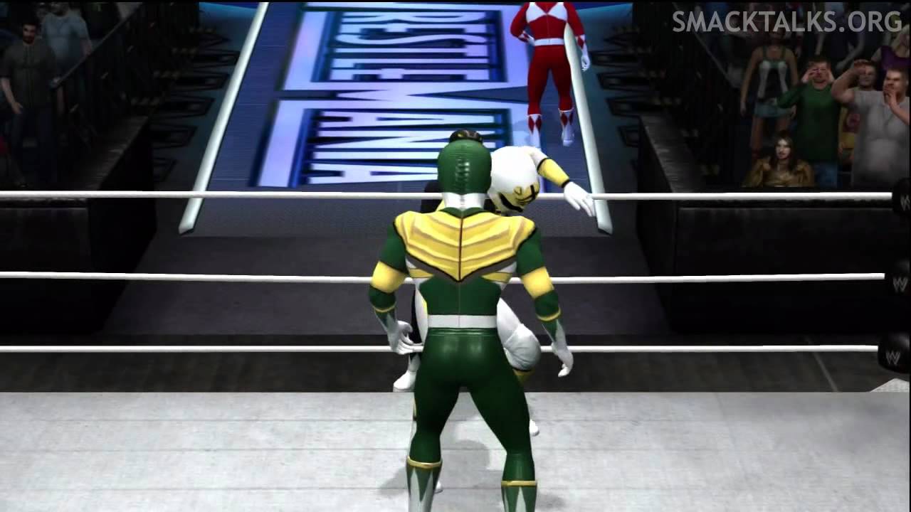 WWE '12: Power Rangers Battle Royal - YouTube