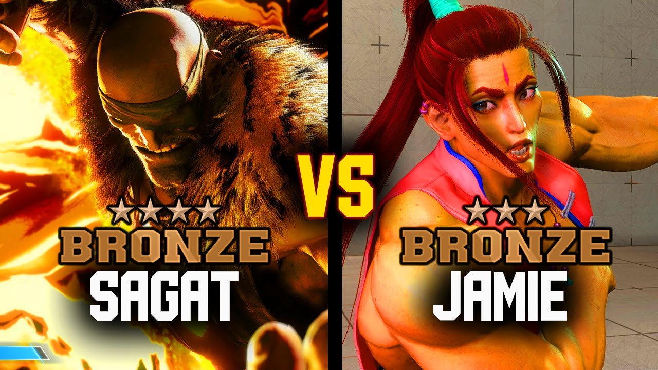 SF6 Sagat (Bronze 4) VS Jamie (Bronze 3) | Low Level Replay | Street ...