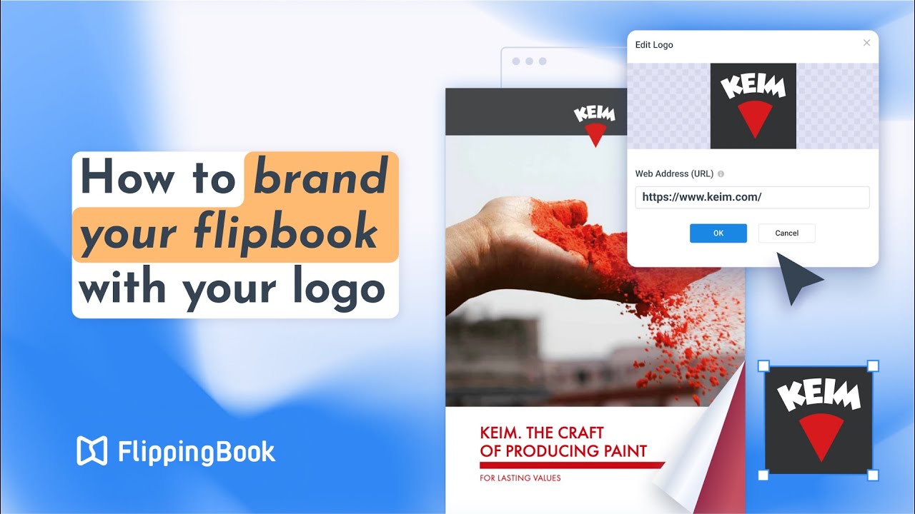 How to brand your flipbook with your logo | FlippingBook - YouTube