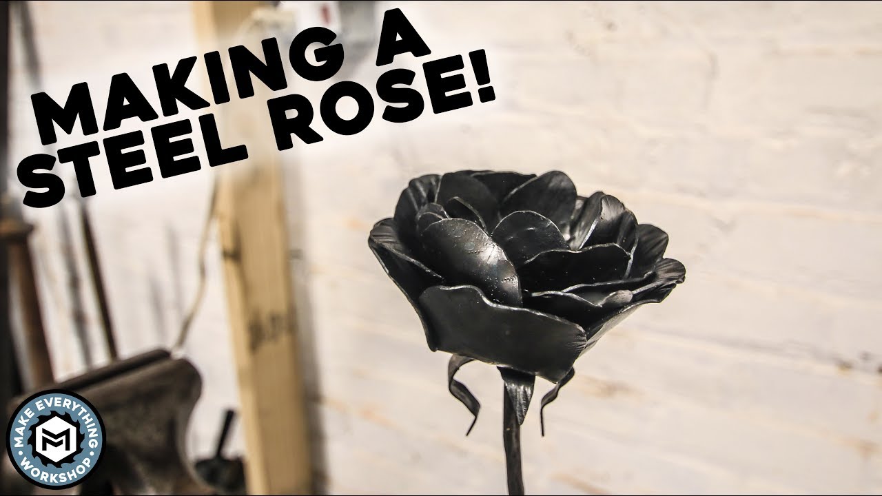 How To Make A Metal Rose