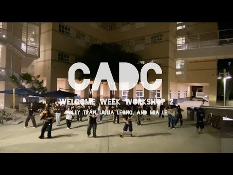 2025 CADC WELCOME WEEK WORKSHOPS 2 | Holly Tran, Julia Leong, and Mia ...