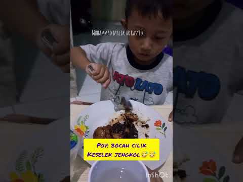Pov: bocah cilik keselek jengkol
