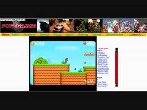 Marios Adventure 2 Flash Game on Puffgames.com - YouTube
