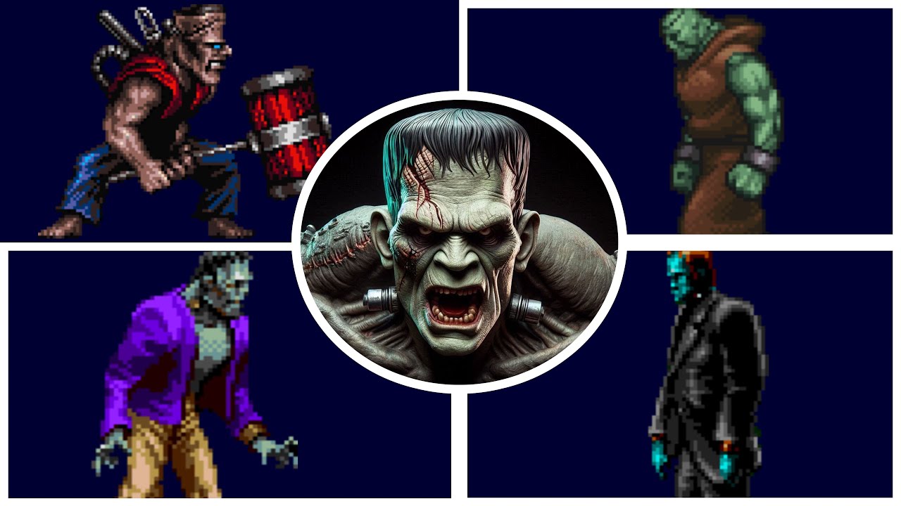 CASTLEVANIA ''FRANKENSTEIN/THE CREATURE'' [EVERY BOSS FIGHT] 4K/60FPS # ...