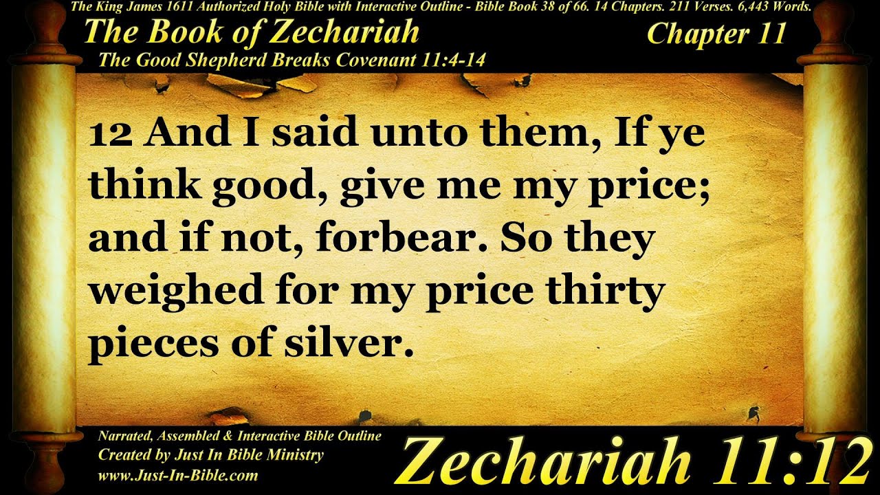 Zechariah Chapter 11 - Bible Book 38 - Holy Bible Audio Text - King ...