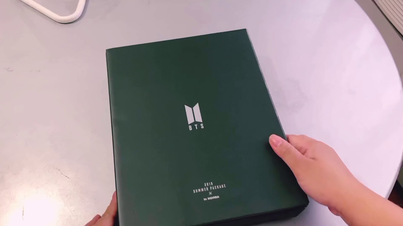 BTS SUMMER PACKAGE 2019 (IN KOREA) QUICK UNBOXING - YouTube