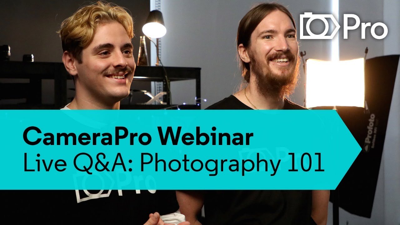 PHOTOGRAPHY WEBINAR - LIVE Q&A: Photography 101. Ask Us Anything ...