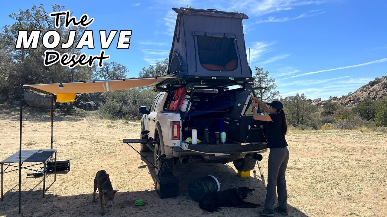 Overland camping in Mojave National Preserve - Another off road ...