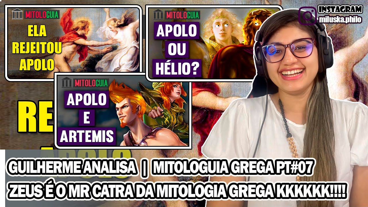 Reagindo a Guilherme Analisa - Mitologuia Grega Parte #08 - YouTube