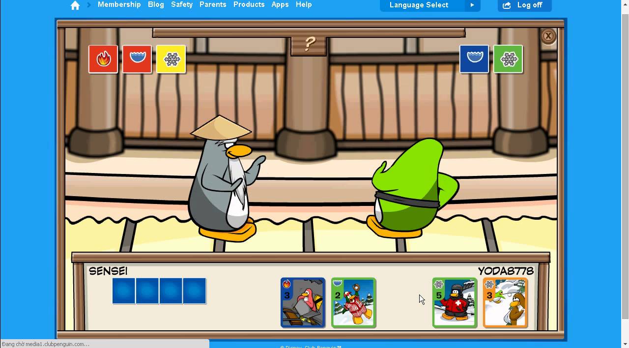 How To beat Sensei in Card-Jitsu - YouTube