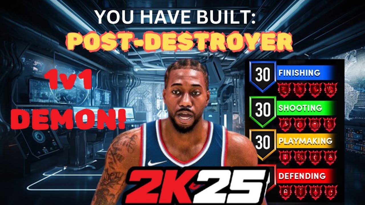 THIS 1V1 BUILD IS A POST SCORERS WORST NIGHTMARE IN NBA 2k25 - YouTube