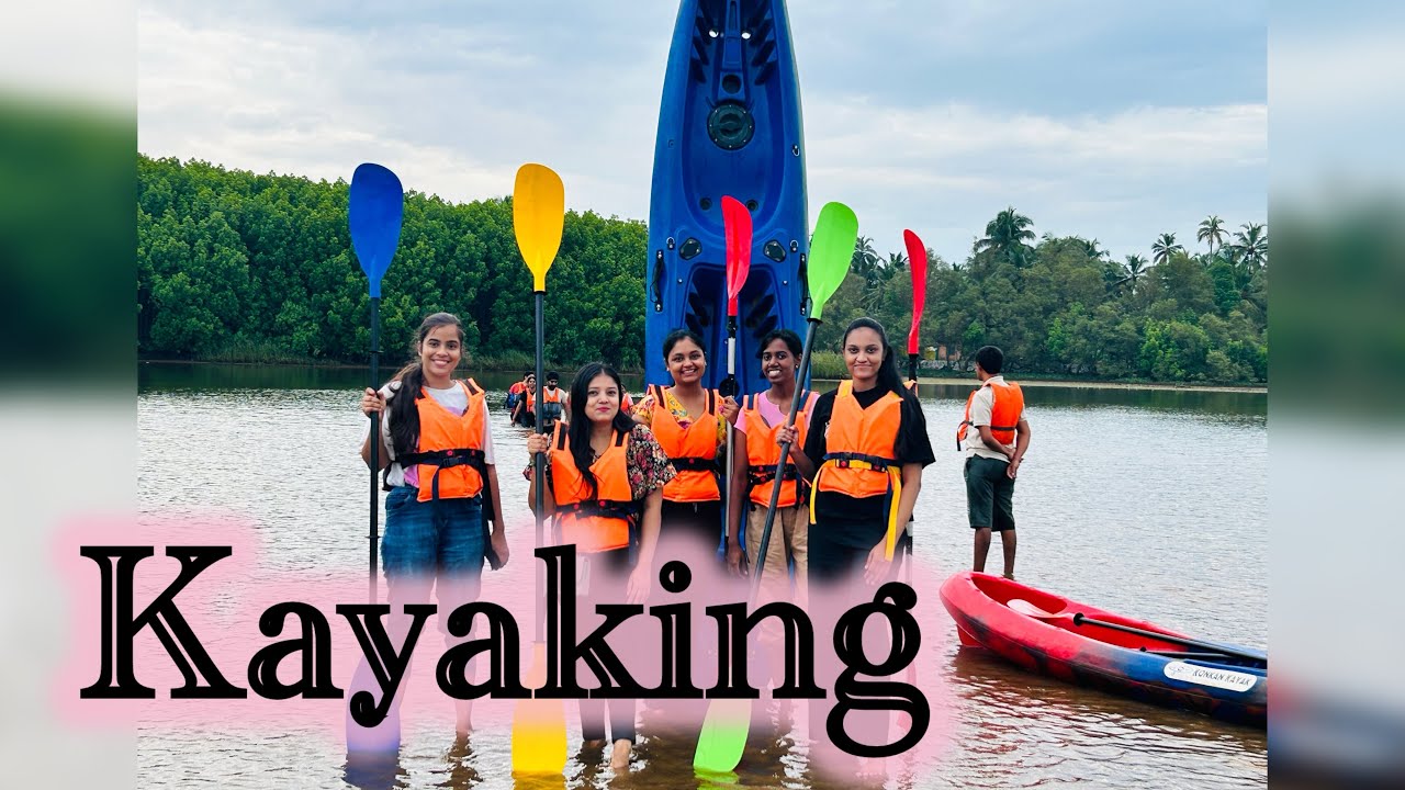 Kayaking in Mulki | Yamuna water sports | mangalore | NITk - YouTube