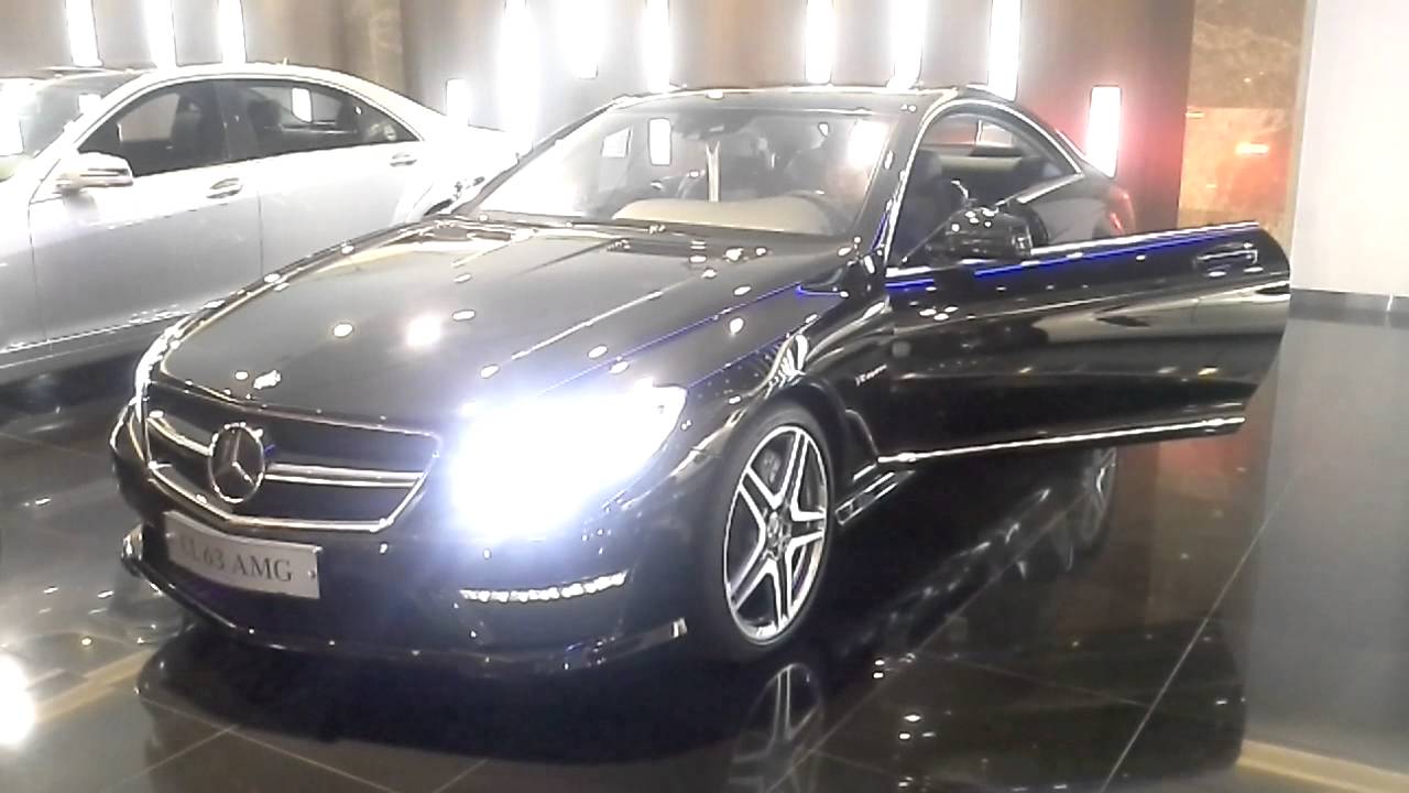 Mercedes Benz CL63 AMG Engine start & Revv - YouTube
