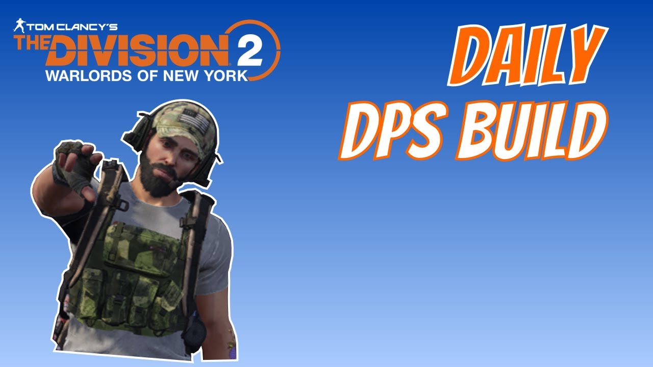 The Division 2 | Daily DPS Build - YouTube