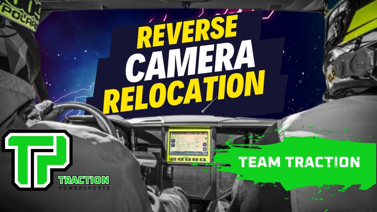 Polaris General Reverse Camera Relocation Kit Complete Install Eps 6 ...