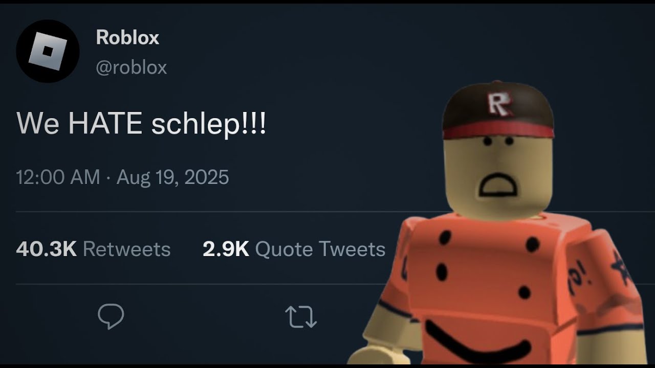 The Schlep vs Roblox Drama is INSANE.. - YouTube