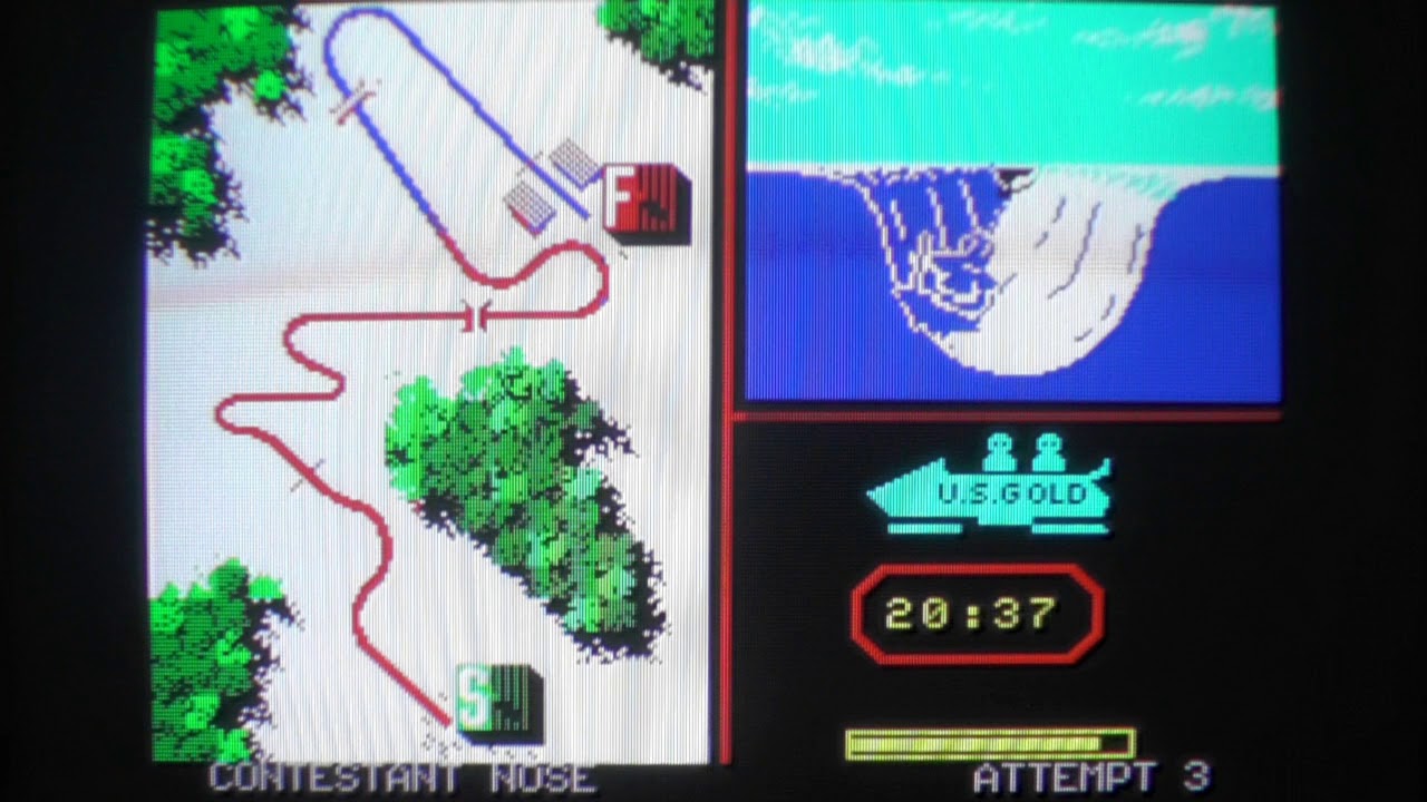 Let'S Compare: Winter Games - Bobsled(C64/CPC/Spectrum/MSX/ST/Amiga ...