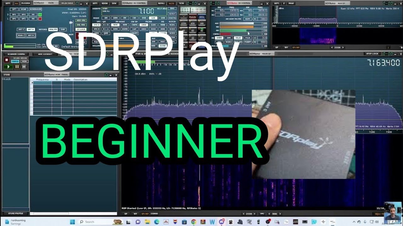 SDRPlay RSPdx First Time - Beginner Start Up - YouTube