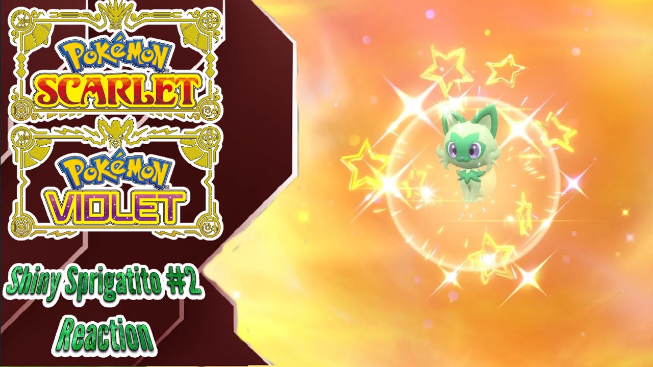 Friend Ball Cat! Shiny Sprigatito #2! Pokemon Scarlet & Violet! - YouTube