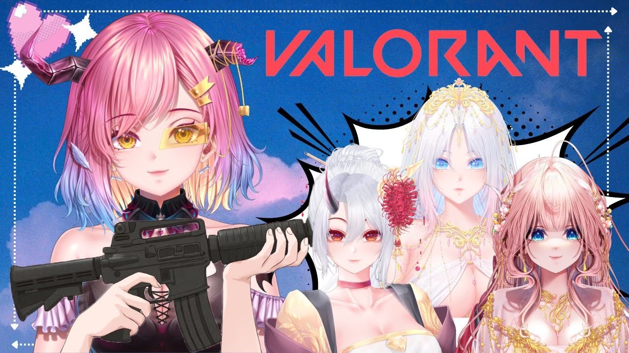 【Valorant 】Valorant Date with my sisters ♡ @Dreamplaystoo@carolinepheoni@yoshimorihibana - YouTube