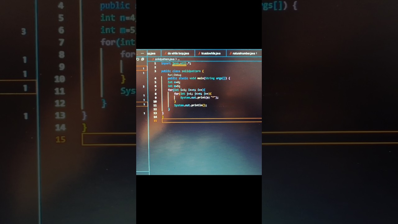 Solid Pattern #code #coding #programming #java #javatutorial #CodeWithAnoop #shortvideo #shorts ...