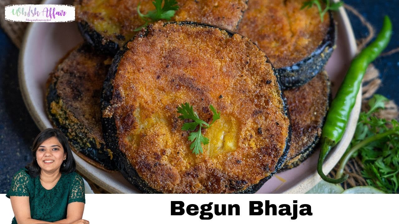 Bengali Begun Bhaja Recipe - YouTube