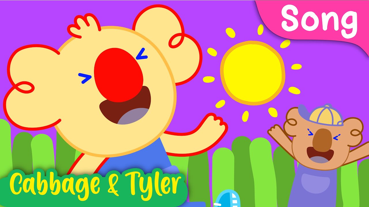 Rain Rain Go Away | English Sing-along Kids Songs | Cabbage & Tyler 🌺 ...