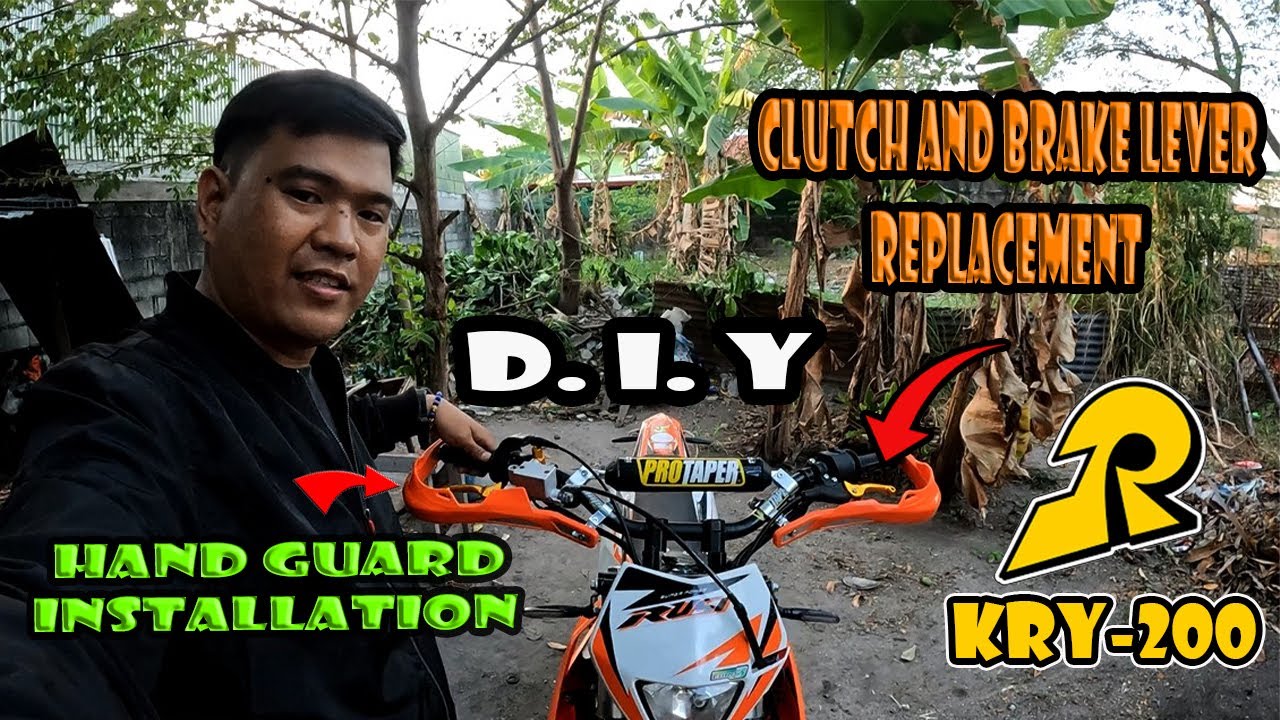 RUSI KRY-200 | ACERBIS HAND GUARD | ASV CLUTCH & BRAKE LEVER | PROTAPER ...