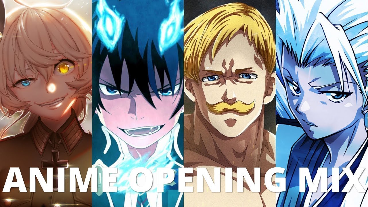 ANIME OPENING MIX #10 [FULL SONG] Best ANIME of all time - YouTube