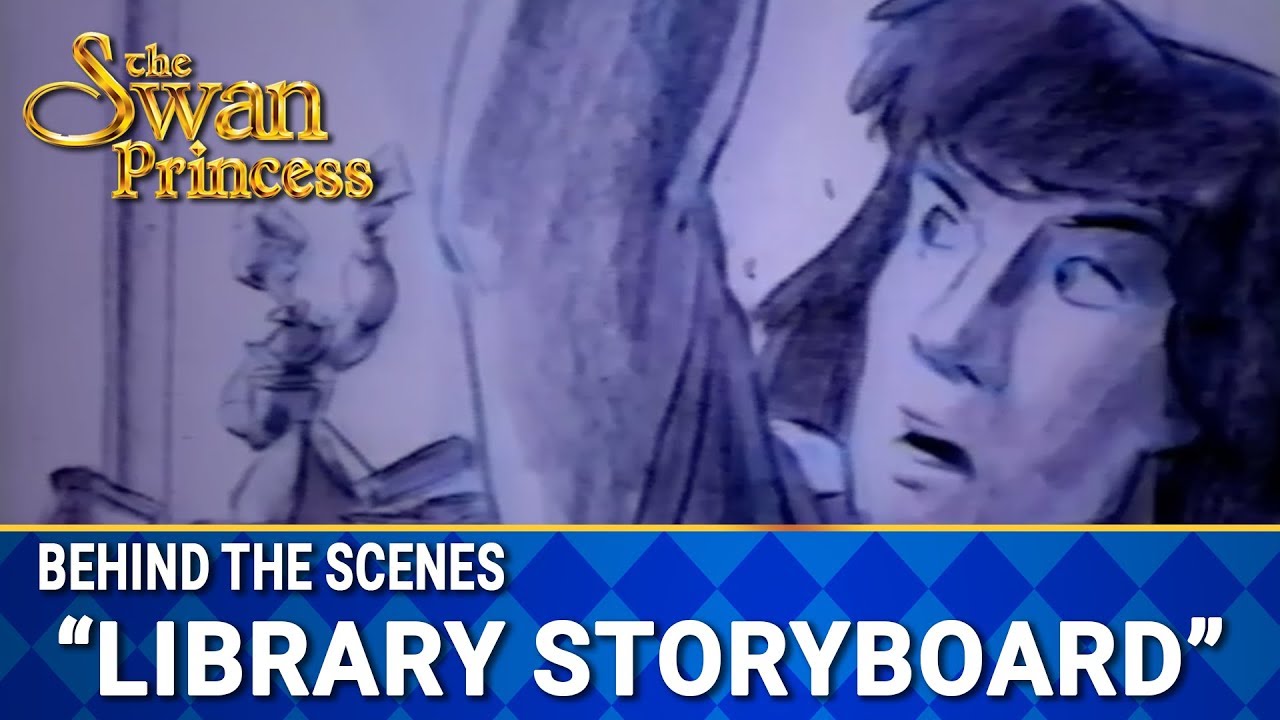Deleted Library Scene in Storyboard from Swan Princess - YouTube