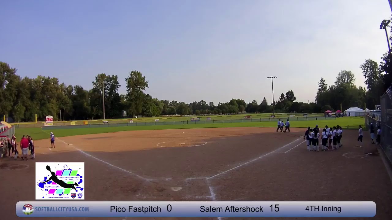 Salem Aftershock vs. Pico Fastpitch - 2018 Girls 14B Fastpitch Western ...