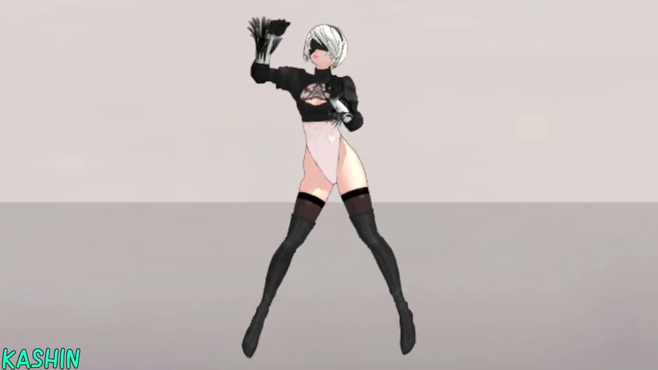 【MMDNieR】シル・ヴ・プレジデント【2B】#2 - YouTube