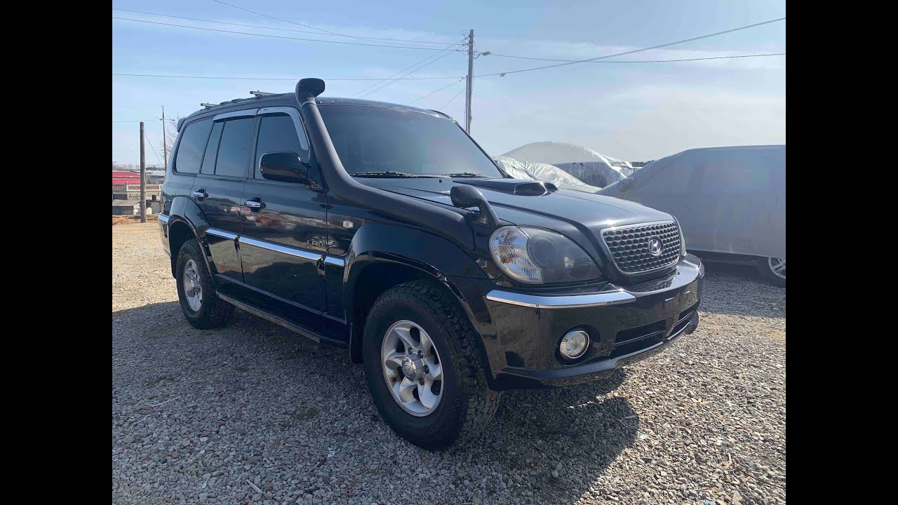 2002 Hyundai Terracan OFF-ROAD 4WD SUNROOF A/T - YouTube