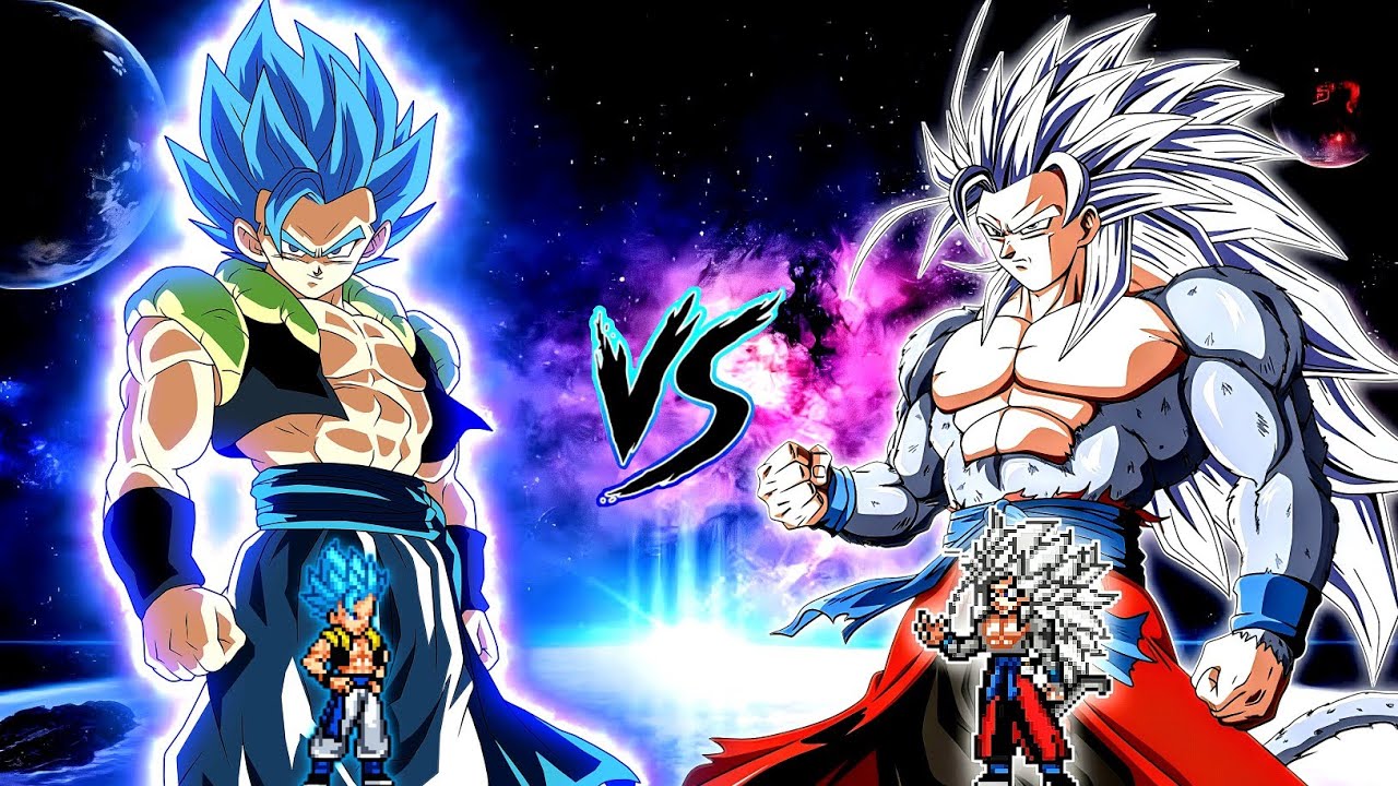 Gogeta DBS V3 (all form) (New) VS Xeno Goku V3 (all form) in Jump Force ...