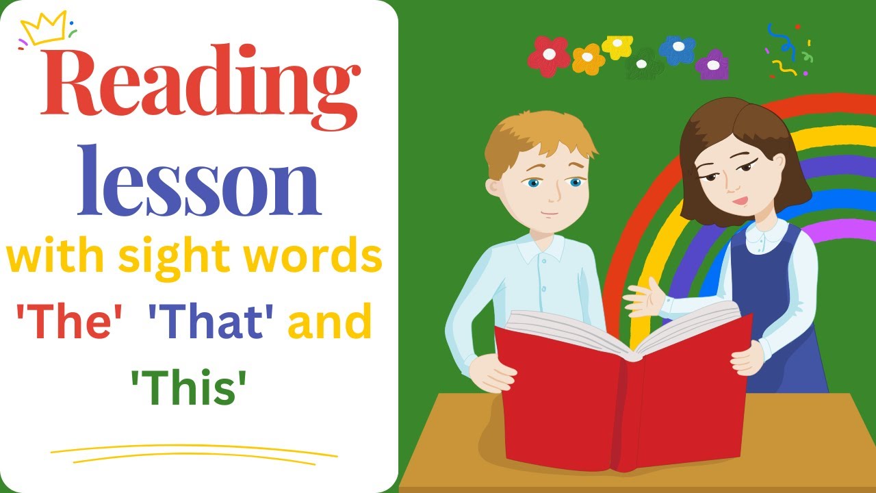 Reading lesson | Practice reading | Sight words sentences | Sentence ...