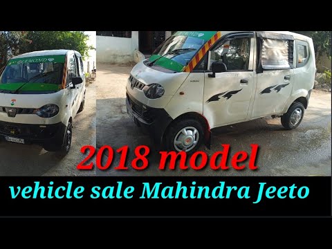 2018 model Mahindra Jeeto vehicle for sale please contact +91 99026 ...