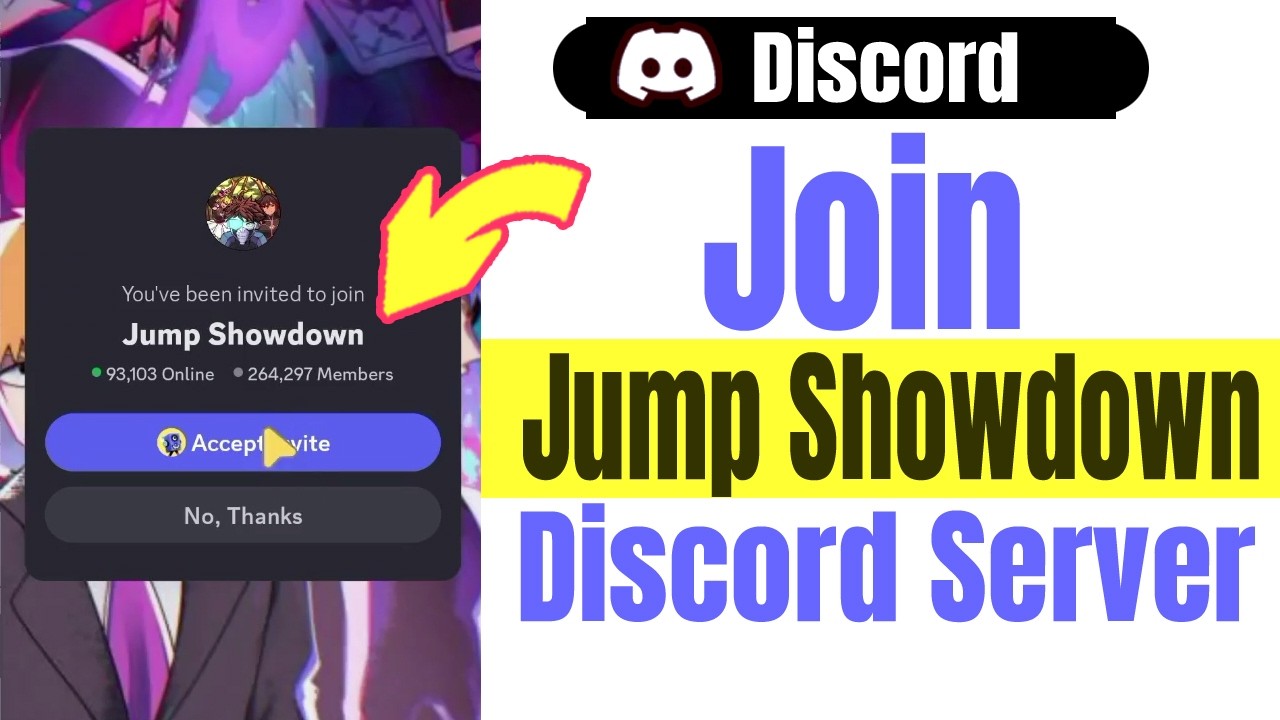 How to Join Jump Showdown Discord Server on Mobile - YouTube