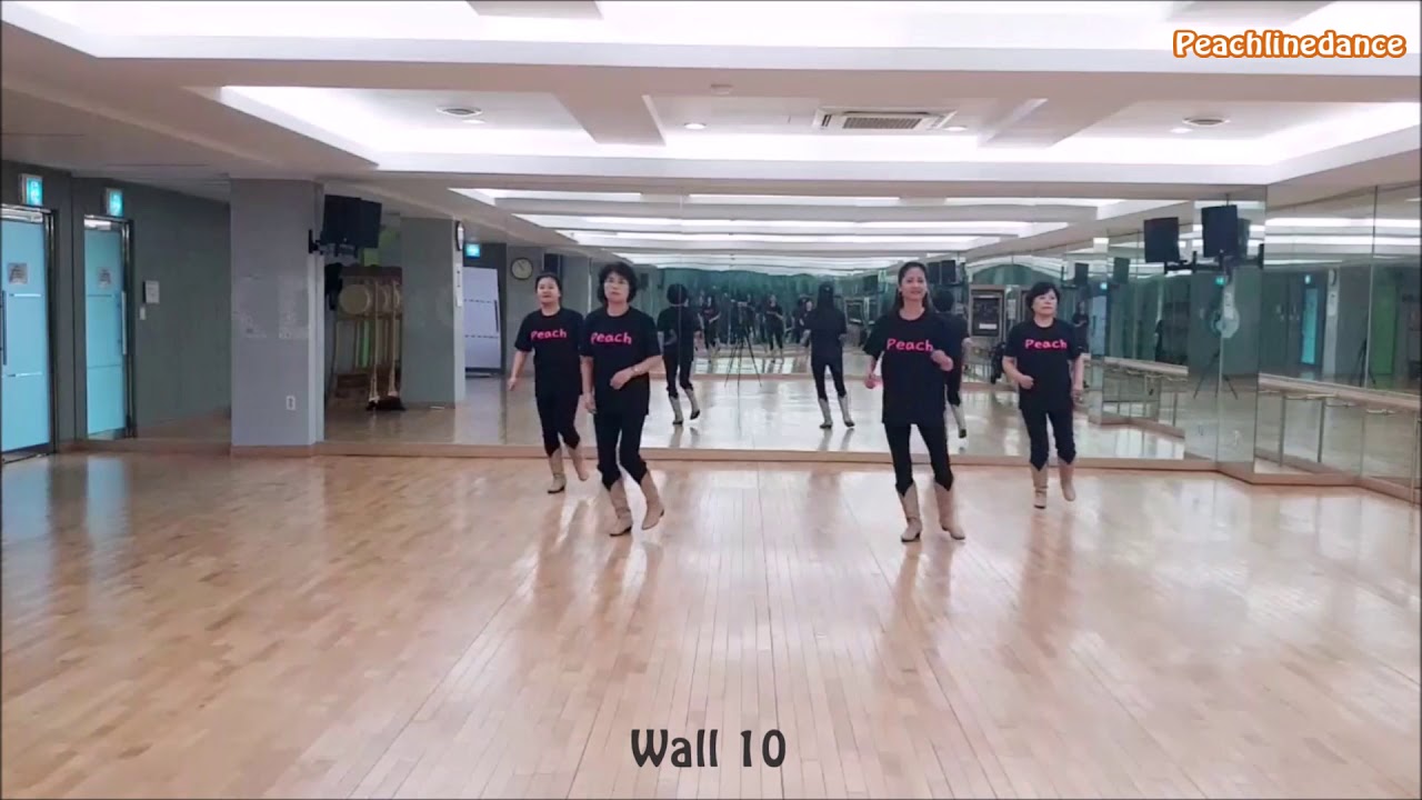 Julie Line Dance (Beginner Level) - YouTube