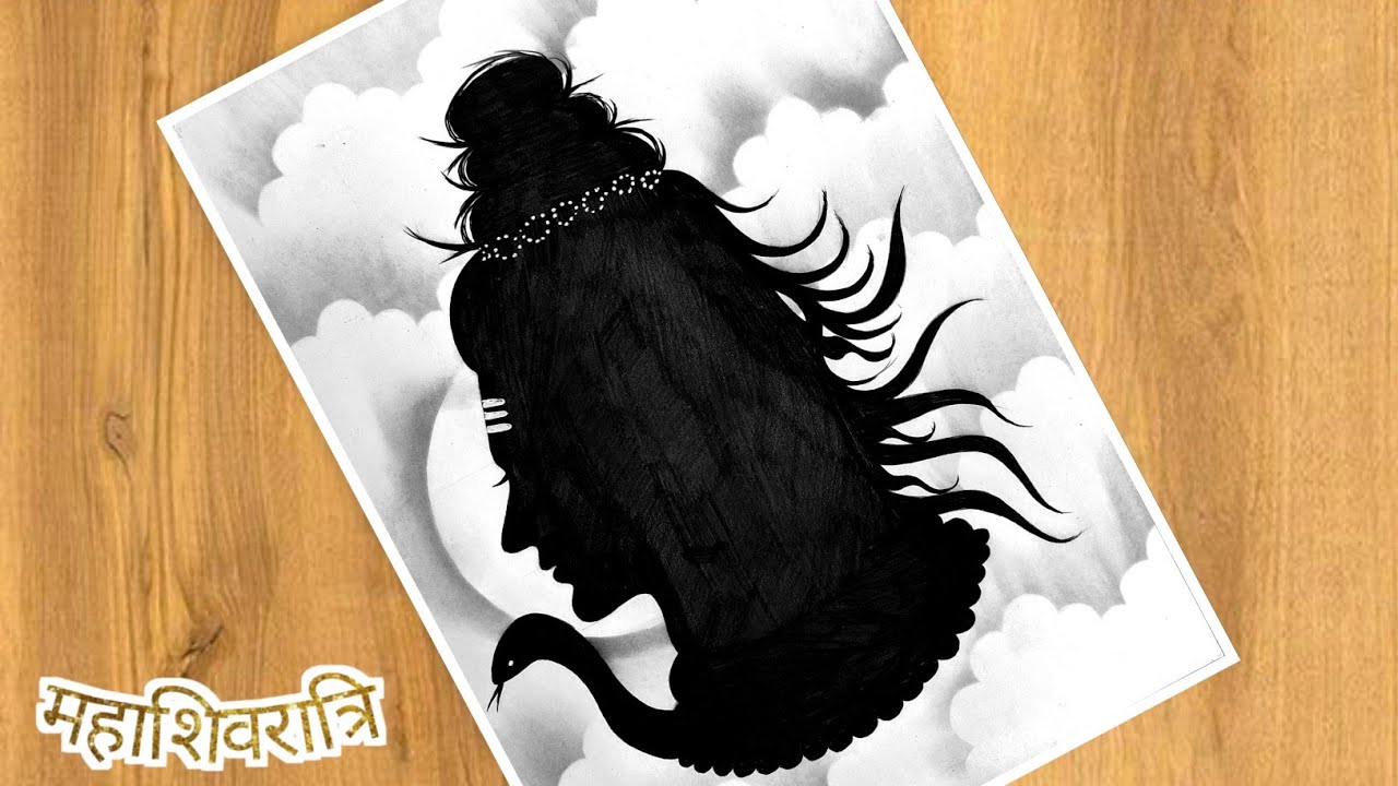 Mahashivratri Special Drawing | Mahadev Drawing Easy | How To Draw Mahadev | Tutorial | Step By ...