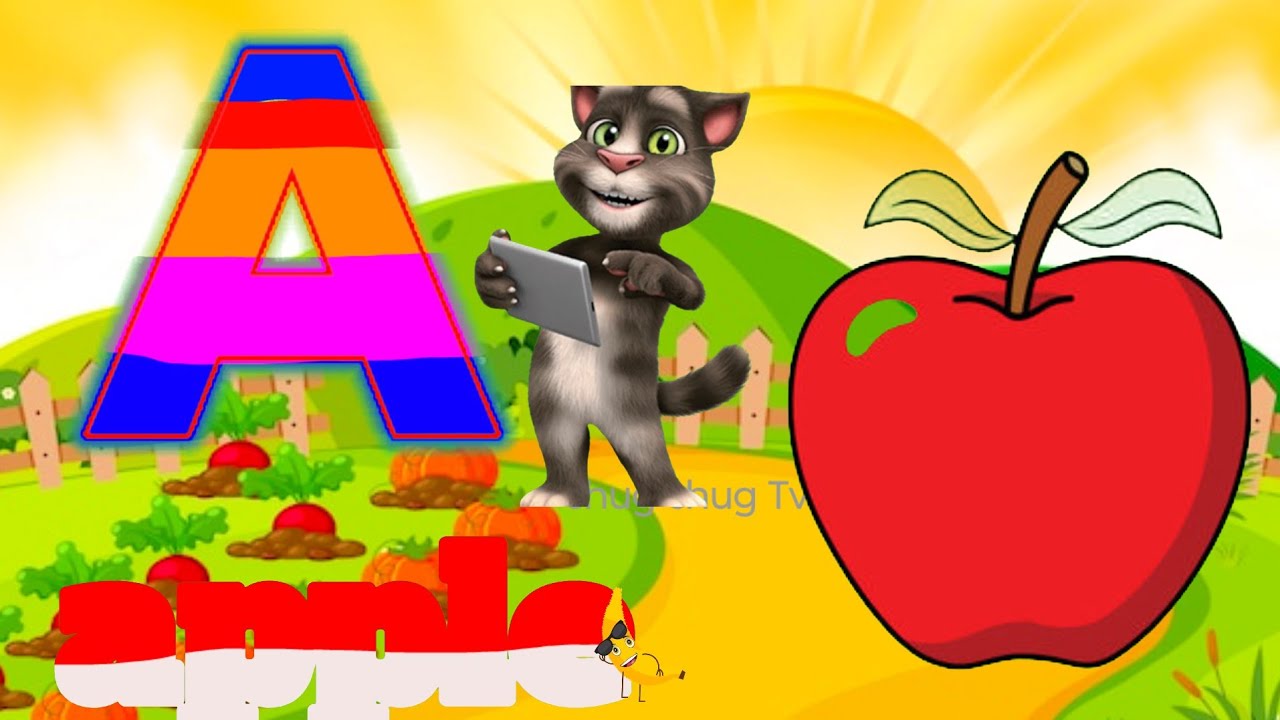 one two three, 1 to 100 counting,ABCD,learn to count,A for apple ...