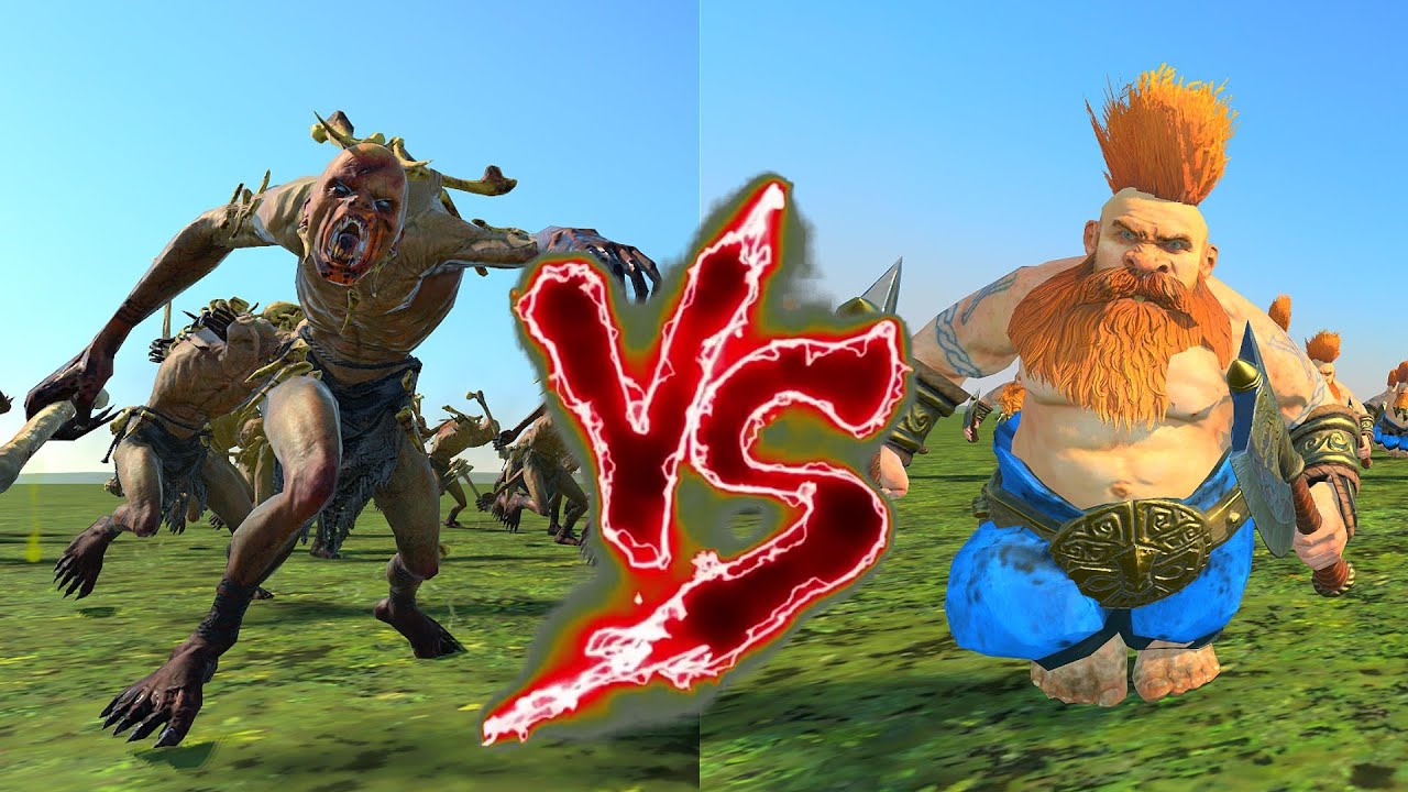 Crypt Ghouls VS Slayers. Total War Warhammer 3 - YouTube