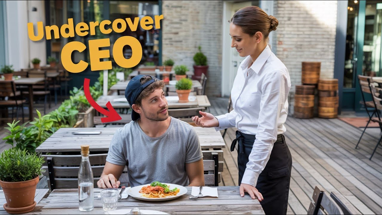 Restaurant CEO Goes Undercover and Gets IGNORED by His Own Staff! - YouTube