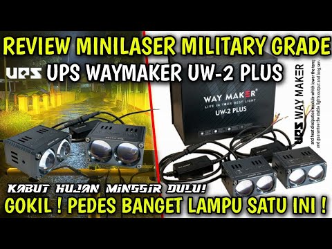 REVIEW UPS WAYMAKER UW 2 PLUS MINILASER NEW 2024 #minilaser# ...