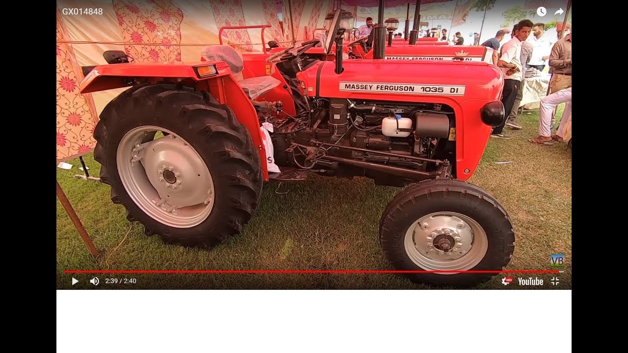 Massey 1035 tractor full feature & specification - YouTube
