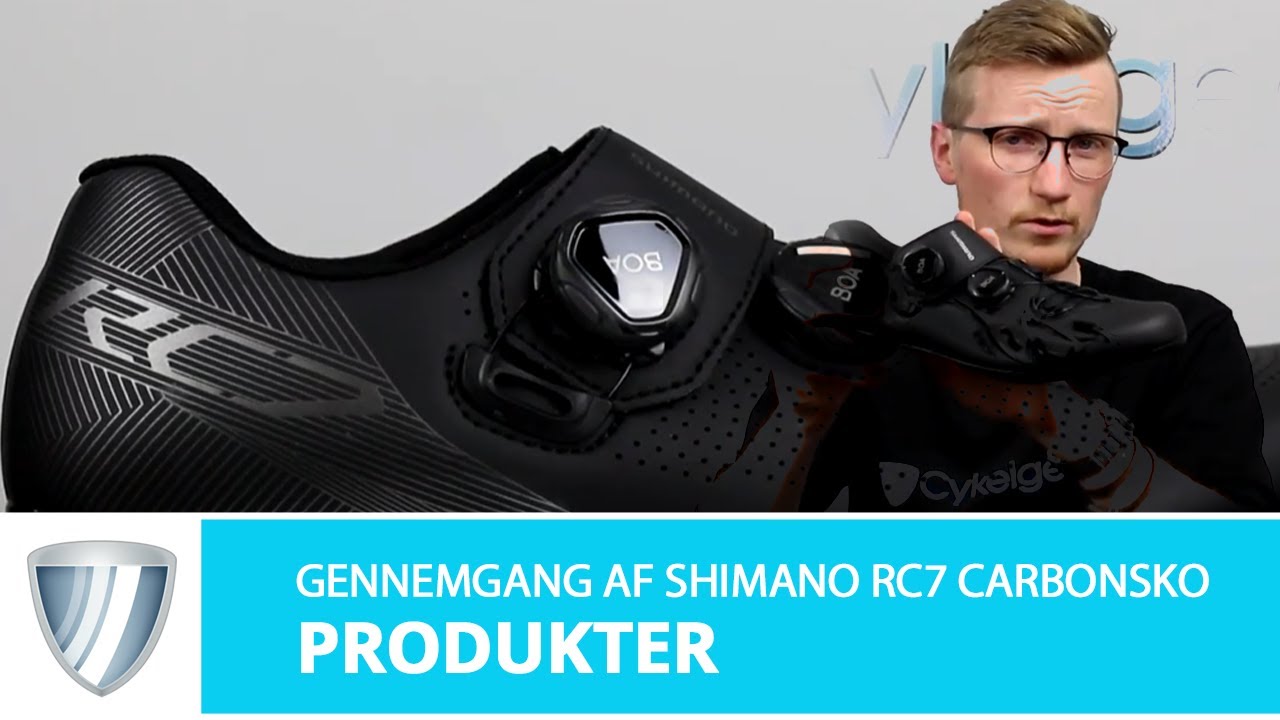 Gennemgang af Shimano RC7 Carbon Racersko! (En Bestseller!) - YouTube